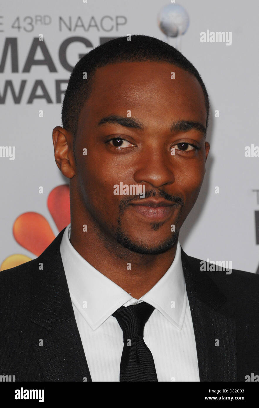 Anthony Mackie The 43rd Annual NAACP Awards at The Shrine Auditorium ...