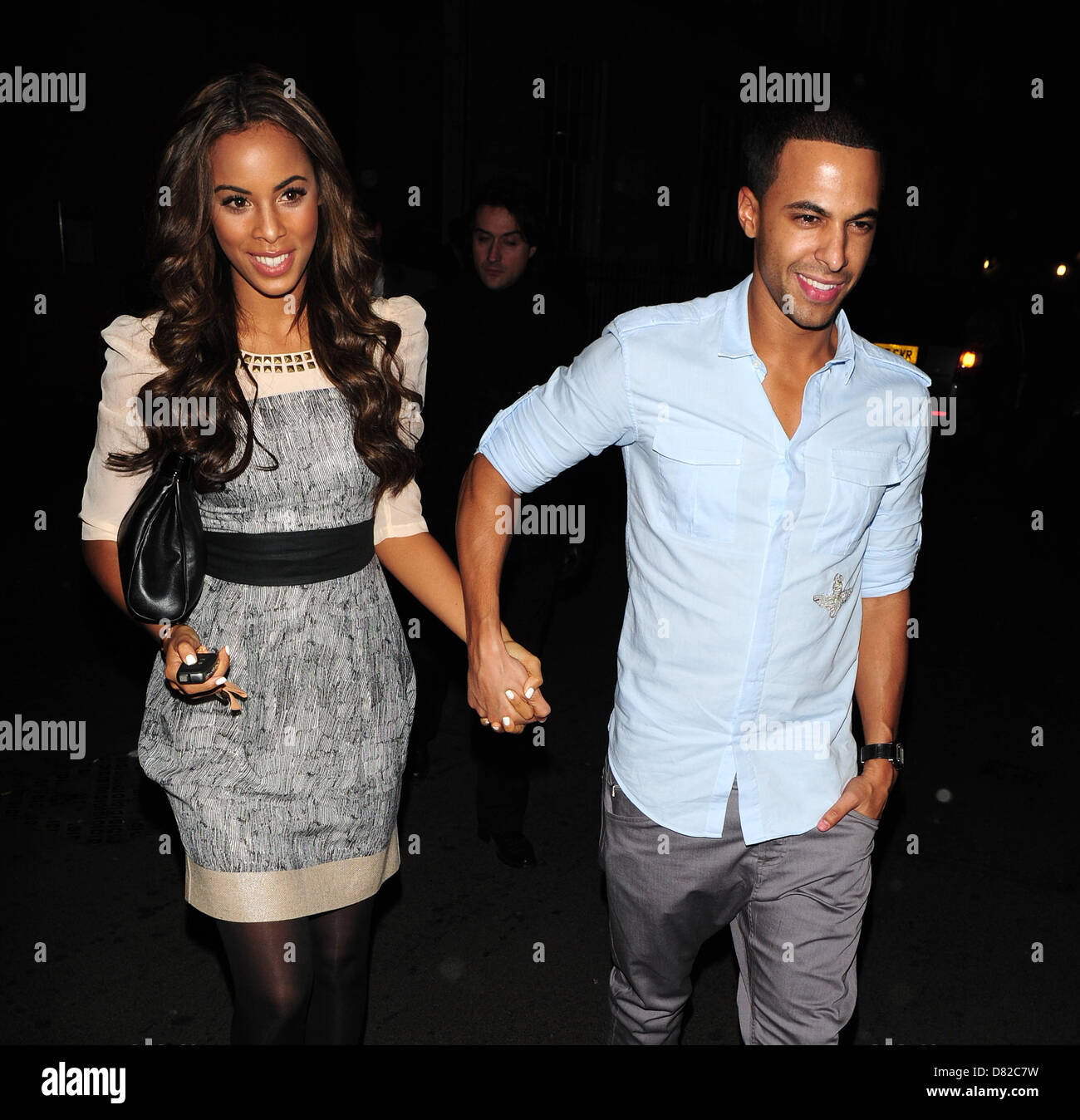 Rochelle wiseman aka rochelle humes and marvin humes hi-res stock ...