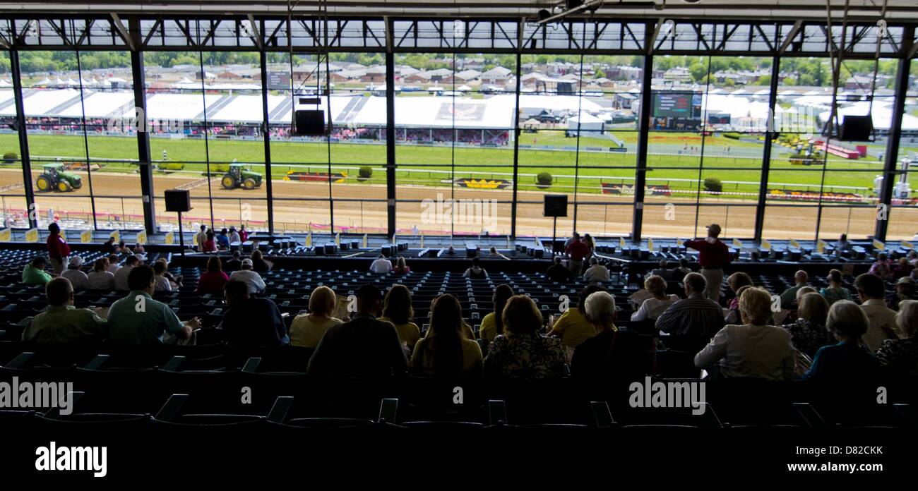 Baltimore, Maryland, USA. 17th May 2013. Scenes as the track comes to ...