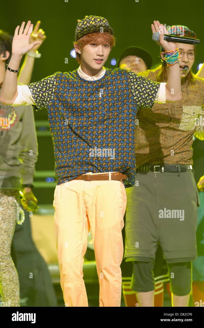 Boy group B1A4 on the set of MBC MUSIC SHOW CHAMPION in Seoul, South ...