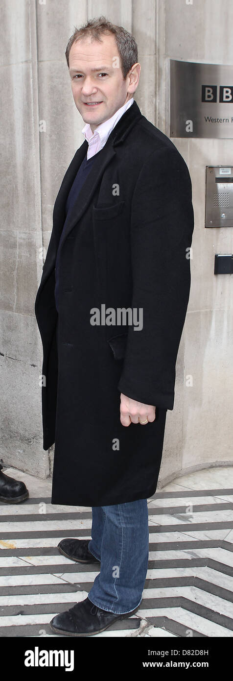 Alexander Armstrong outside the BBC Radio 2 studios London, England ...