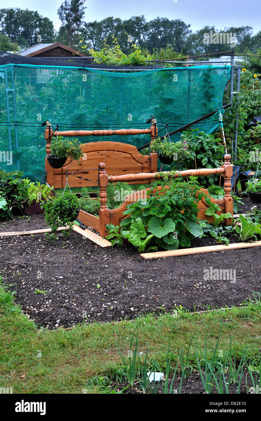 a-flower-bed-stock-photo-alamy