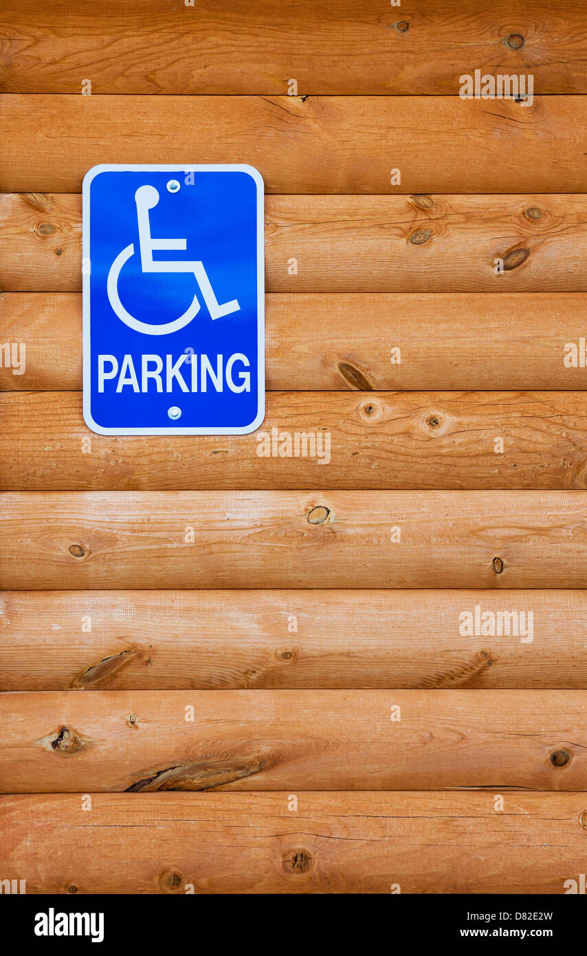 Handicapped Parking Sign High Resolution Stock Photography and Images ...