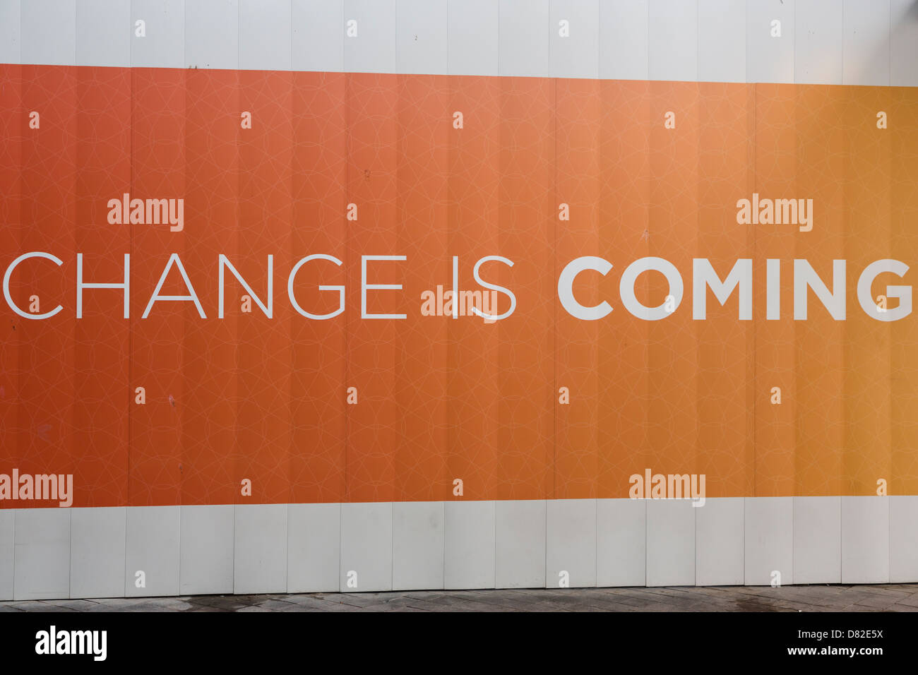 Change is coming hi-res stock photography and images - Alamy