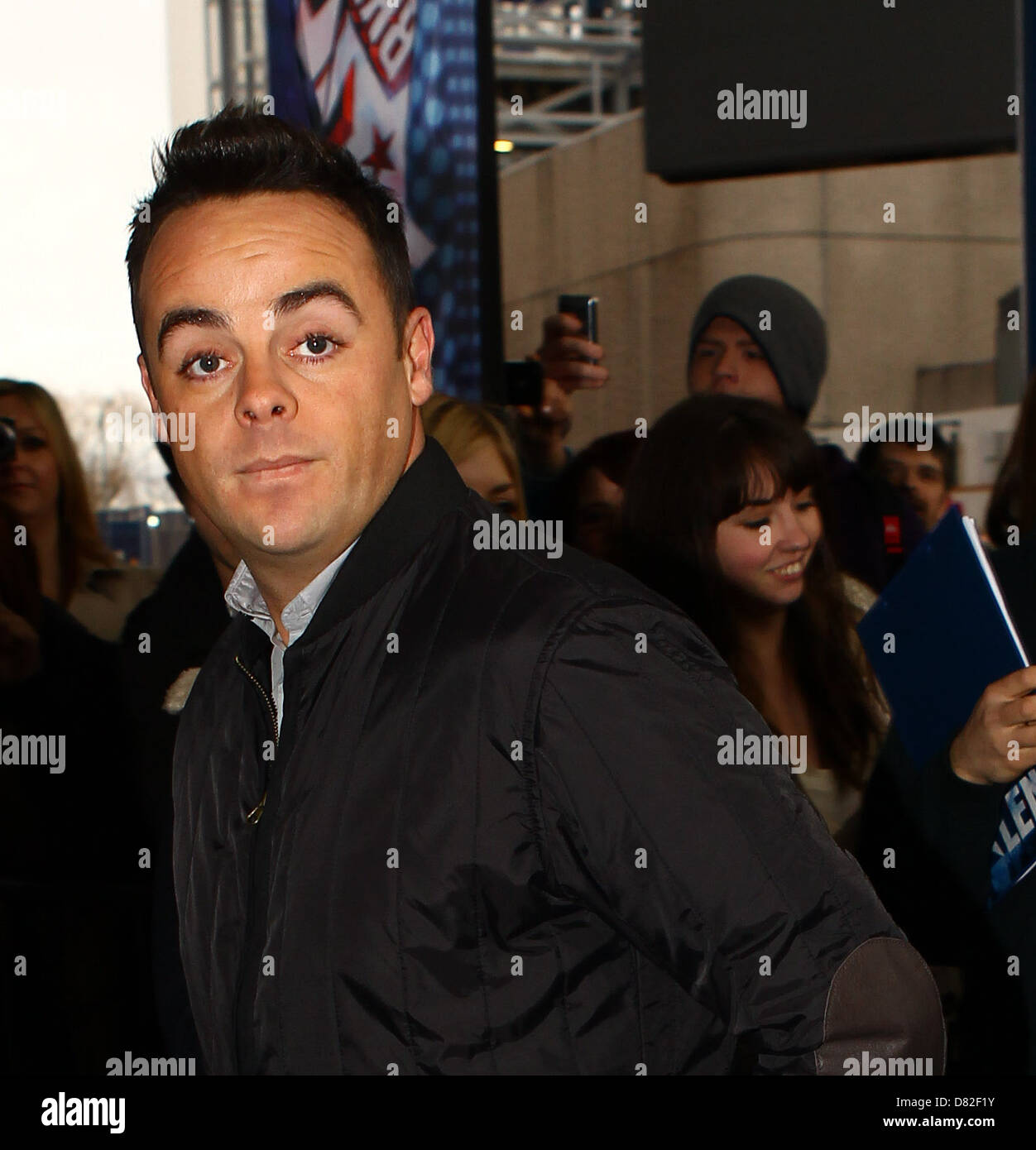 Anthony McPartlin aka Ant arriving at the auditions for 'Britain's Got ...