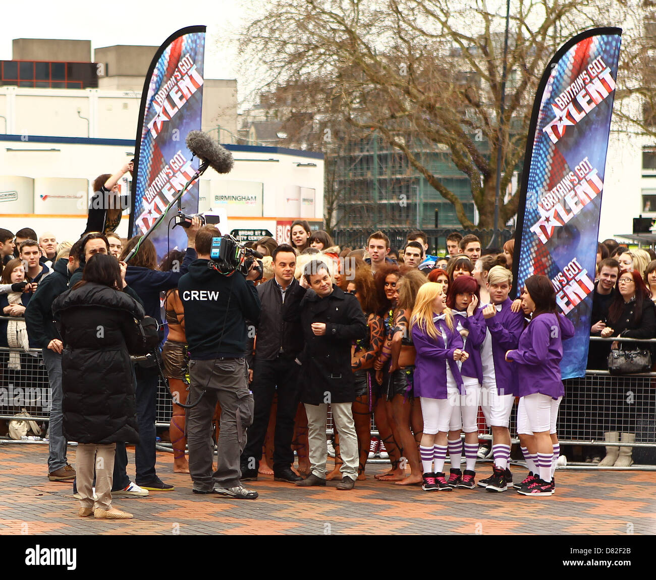 Anthony McPartlin and Declan Donnelly aka Ant and Dec arriving at the ...