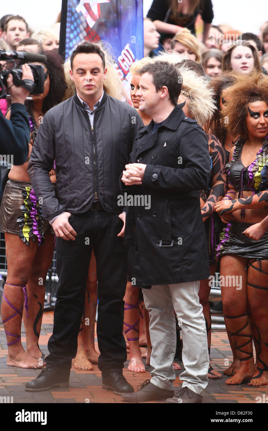 Anthony McPartlin and Declan Donnelly aka Ant and Dec arriving at the ...