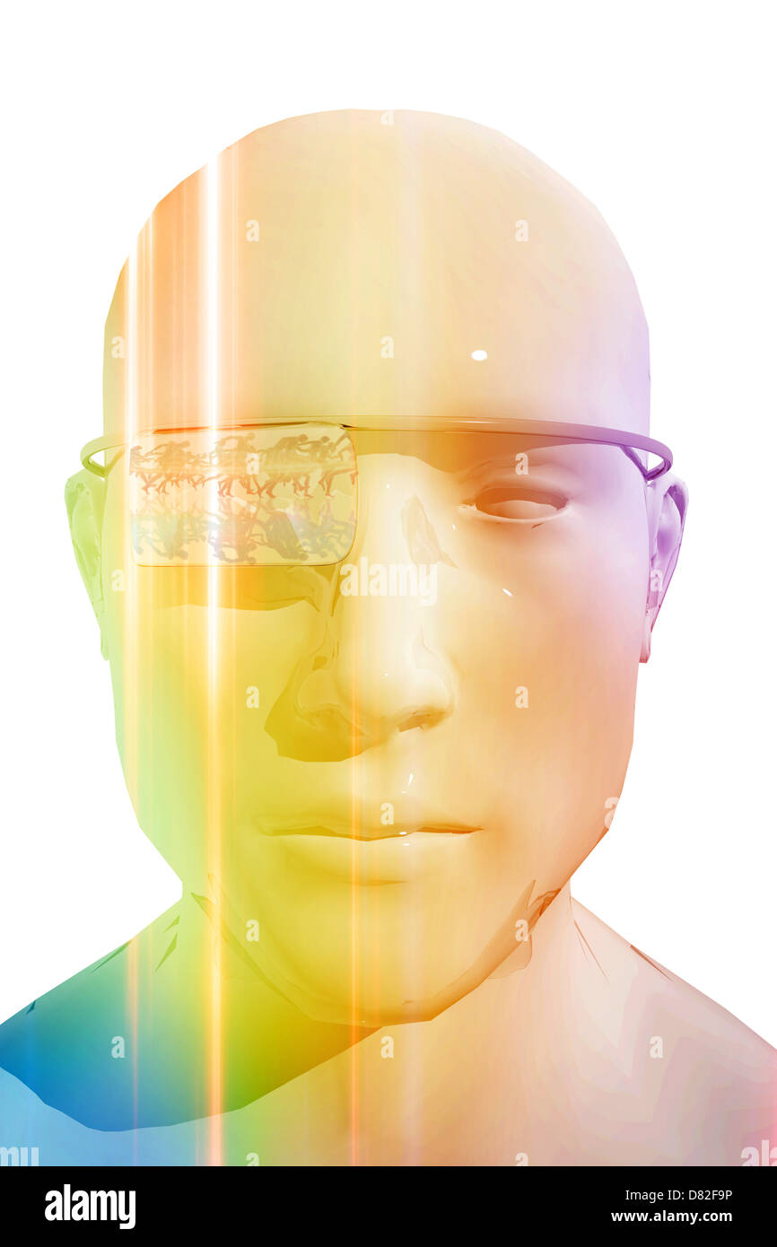 Virtual reality navigation illustration hi-res stock photography and ...