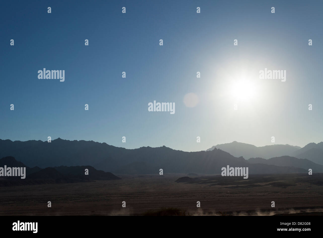 Mountain Range In The Sinia Dessert Egypt Stock Photo - Alamy