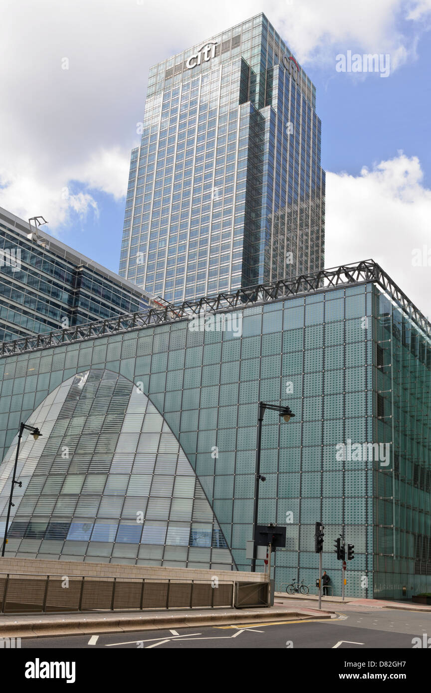 Citi building, Canary Wharf, London, England, United Kingdom Stock ...