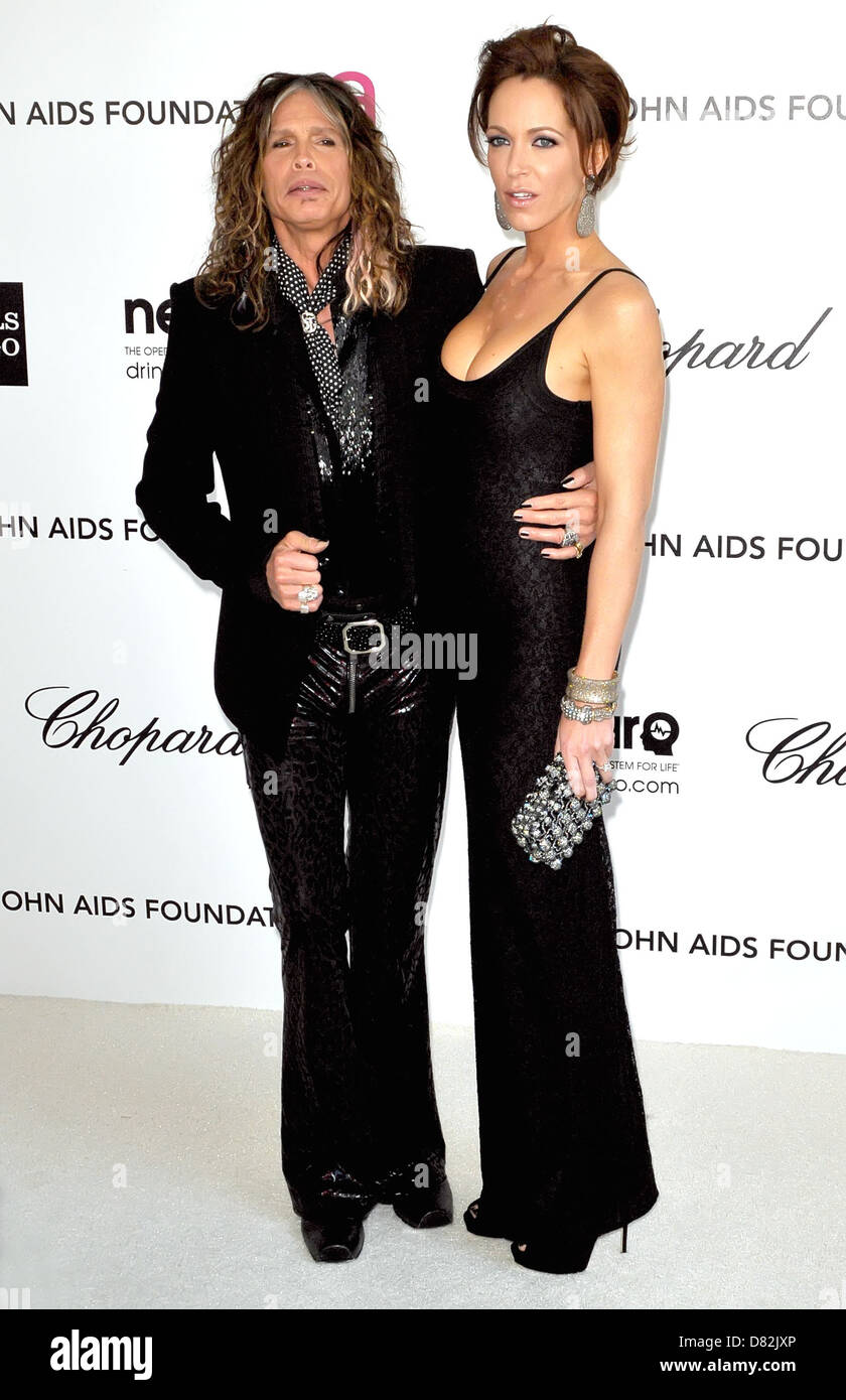 Steven Tyler and Erin Brady The 20th Annual Elton John AIDS Foundation ...