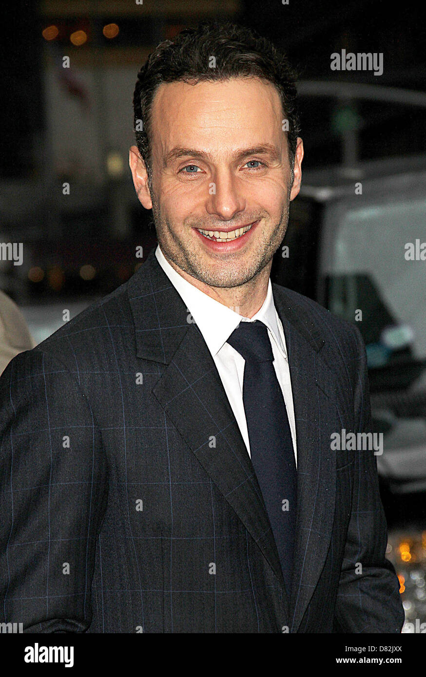 Andrew Lincoln, at The Ed Sullivan Theater to appear on 'The Late Show ...