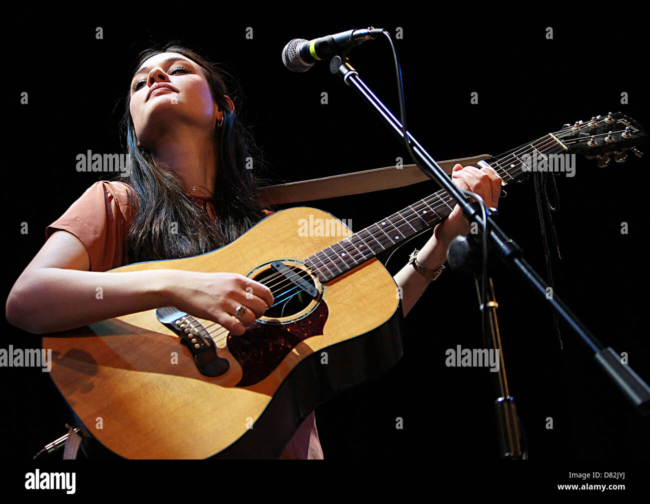 Jessica Staveley-Taylor of The Staves performing on stage at the ...