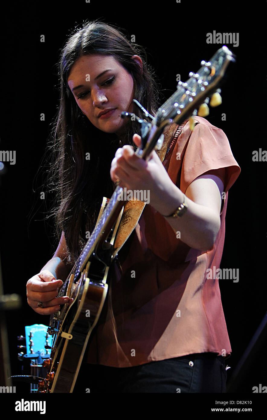 Jessica Staveley-Taylor of The Staves performing on stage at the ...