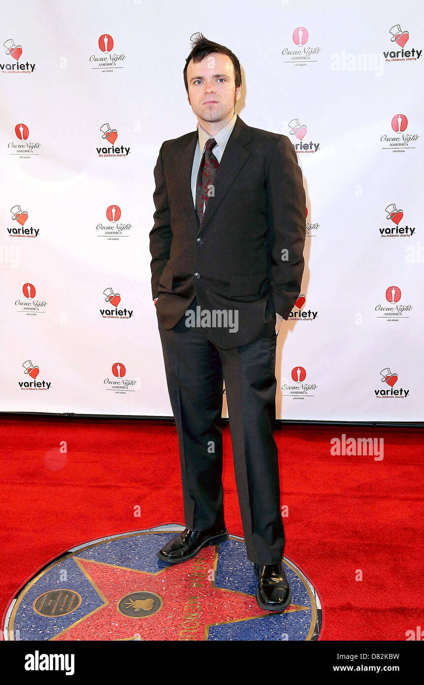 Brandon Slagle at the Oscar Night America Las Vegas event held at ...