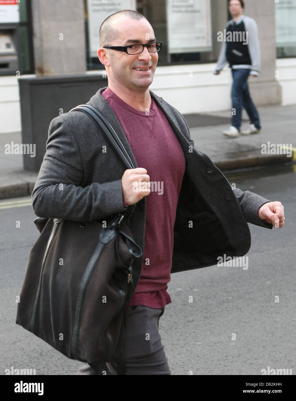 Louie spence out and about in london london hi-res stock photography ...