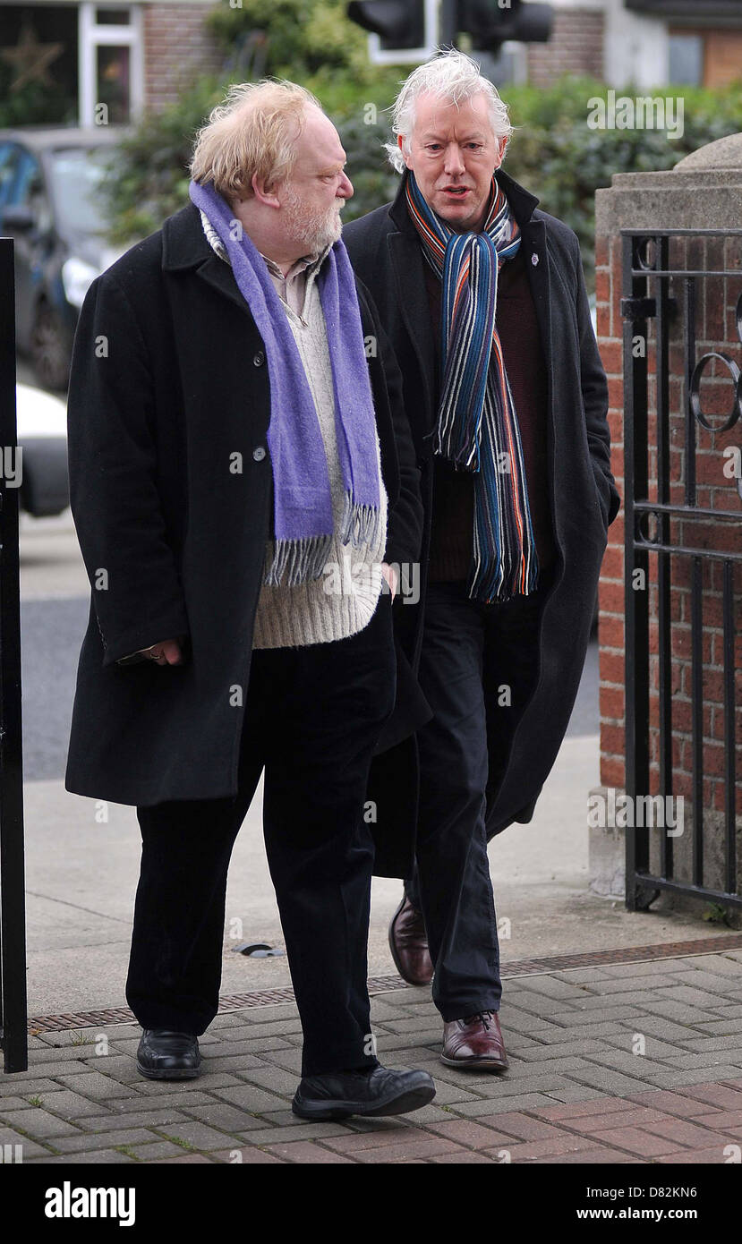 Nick Dunning The funeral of David Kelly held at the Church of the ...