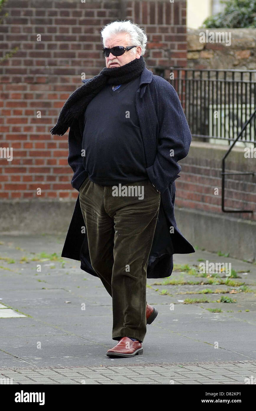 Pat Laffan The funeral of David Kelly held at the Church of the ...