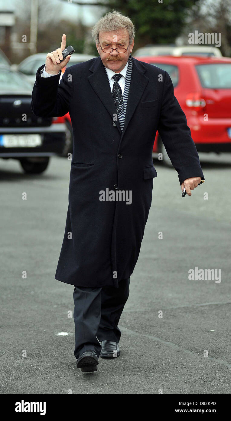 Michael Colgan The funeral of David Kelly held at the Church of the ...