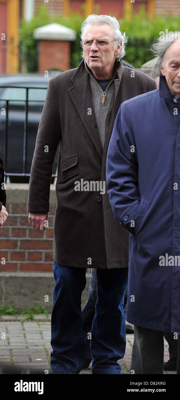 Emmet Bergin The funeral of David Kelly held at the Church of the ...