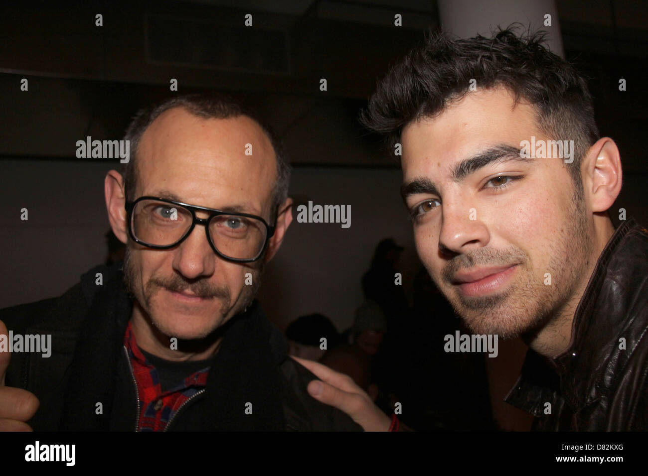 Terry Richardson and Joe Jonas Mercedes-Benz Fashion Week - Fall 2012 ...