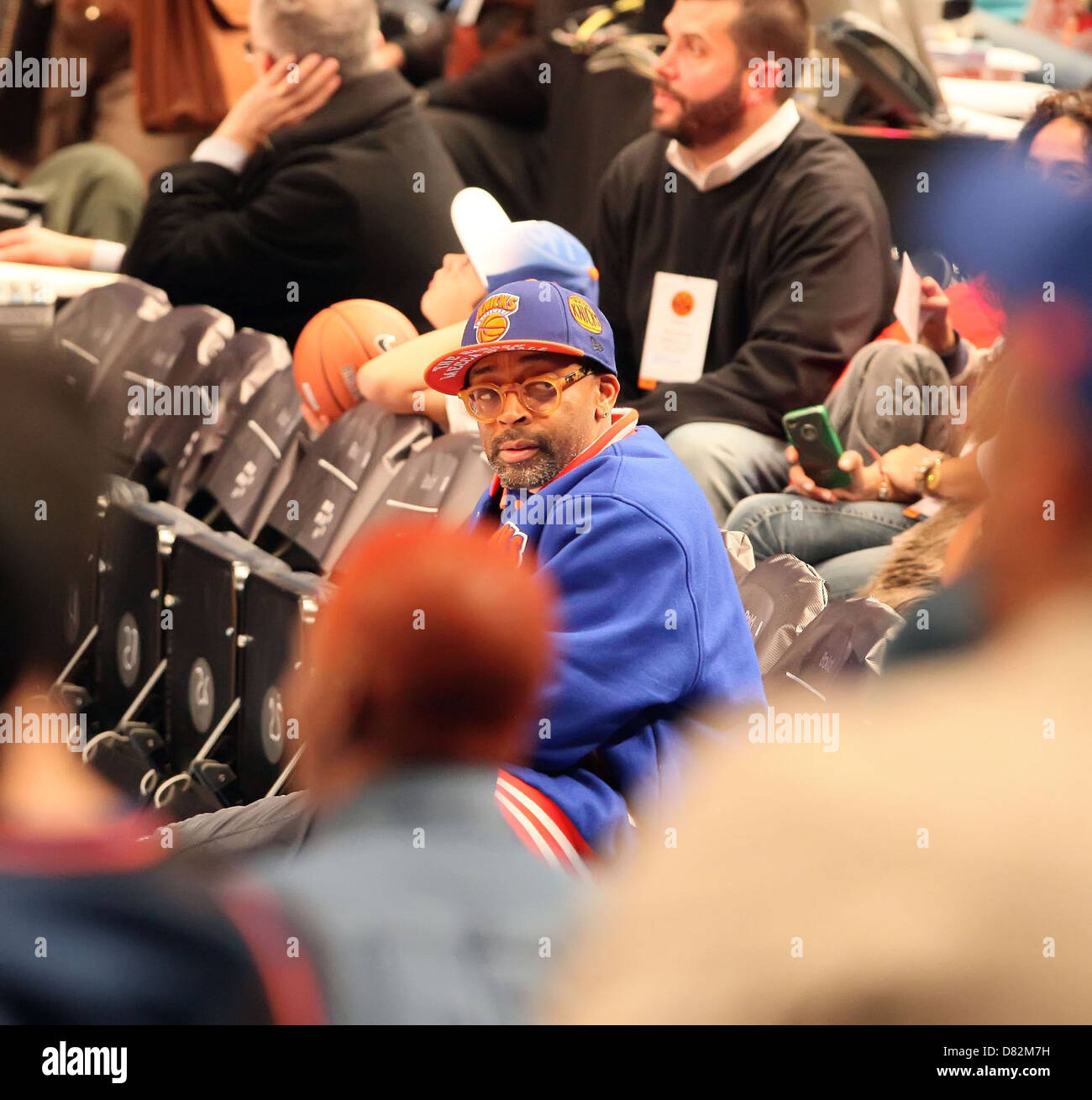 Spike Lee New York Knicks Vs Sacramento Kings at Madison Square Garden ...