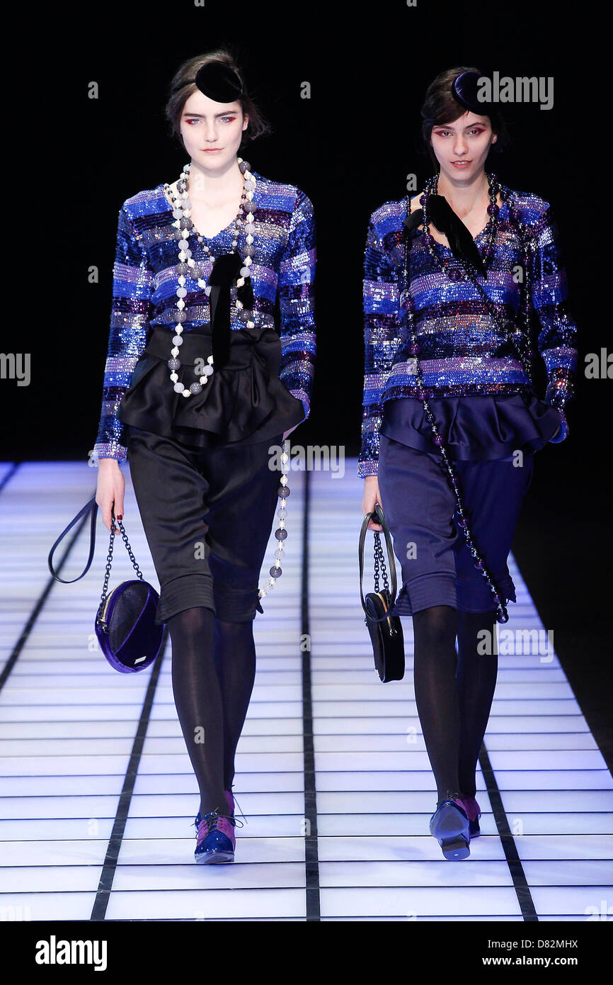 Emporio armani model hi-res stock photography and images - Alamy