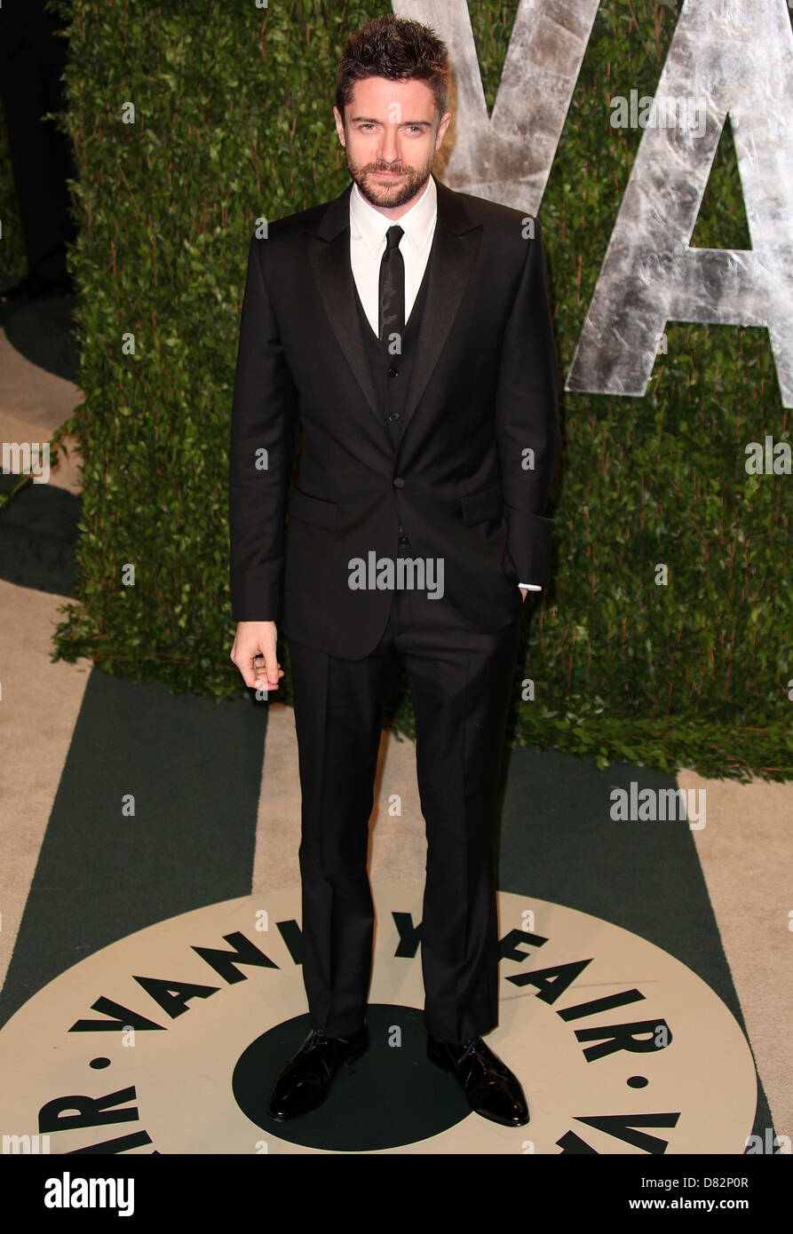 Topher Grace 2012 Vanity Fair Oscar Party at Sunset Tower Hotel ...