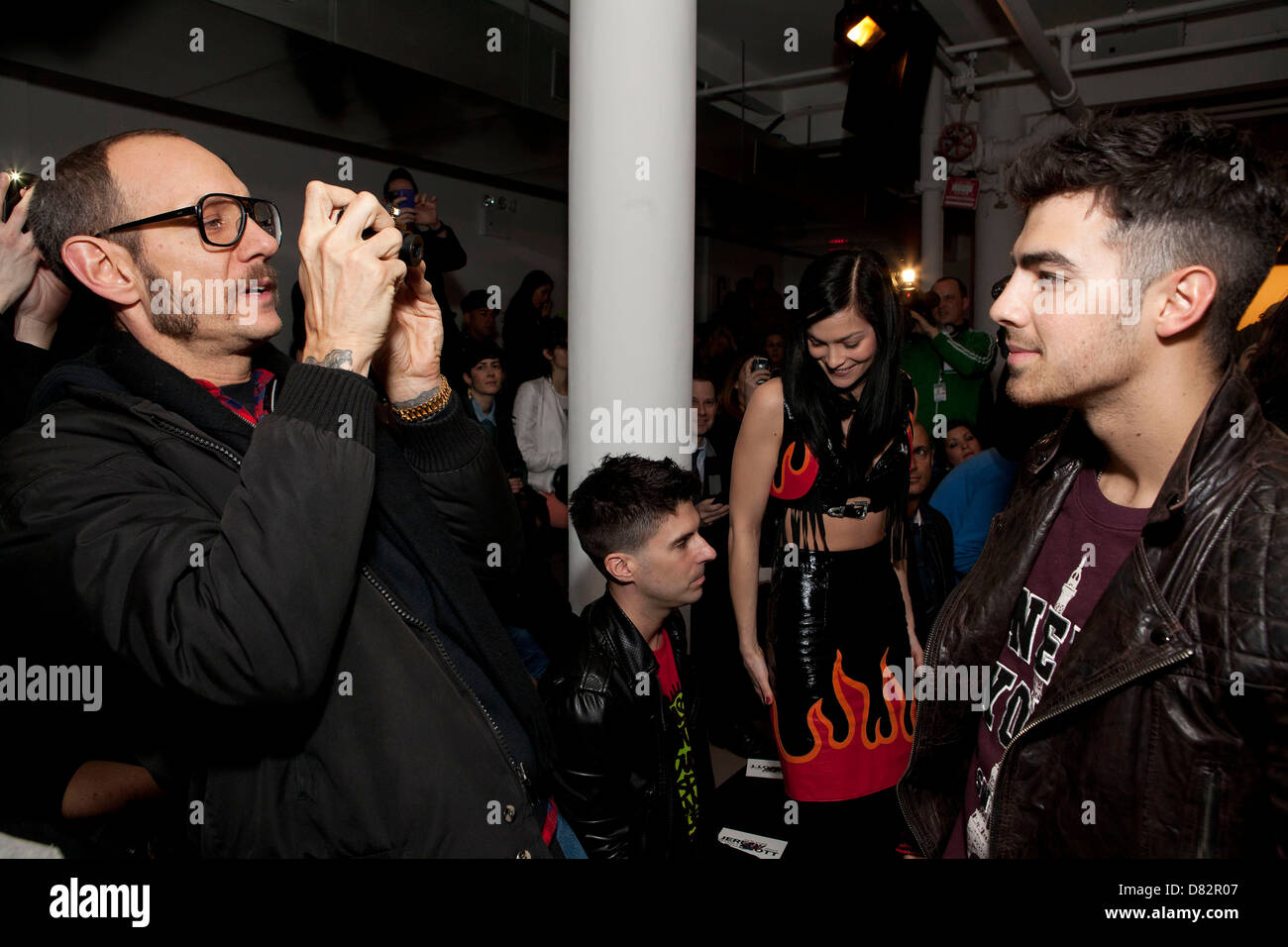 Terry Richardson photographs Joe Jonas Mercedes-Benz Fashion Week ...