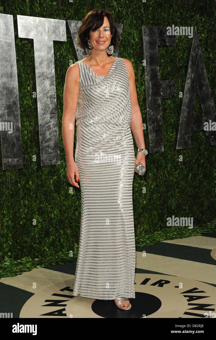 Alison Janney 2012 Vanity Fair Oscar Party At Sunset Tower Hotel Arrivals Los Angeles