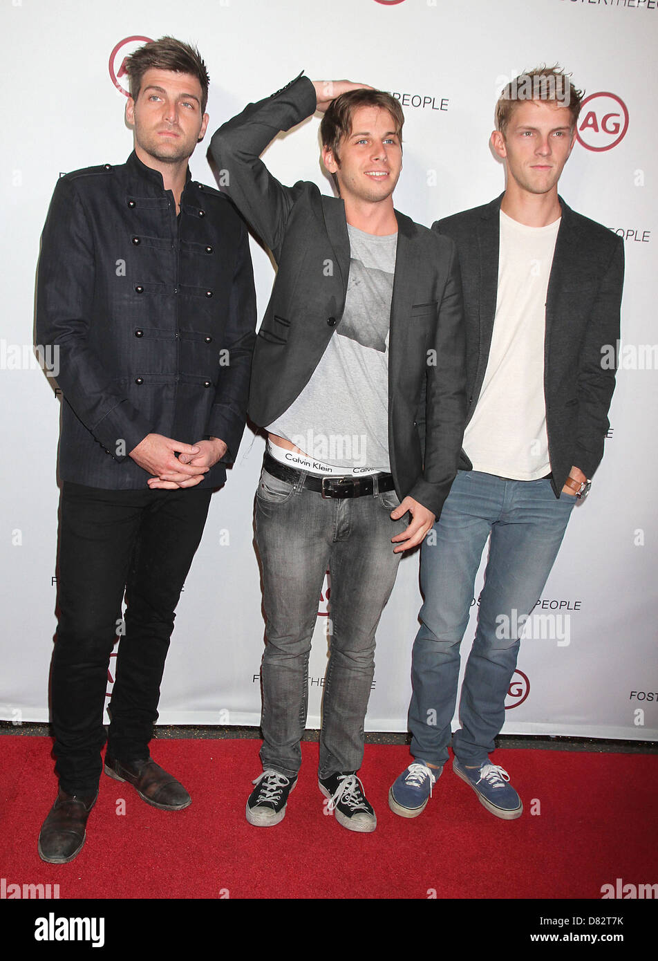 Cubbie Fink, Mark Foster and Mark Pontius of Foster The People at ...