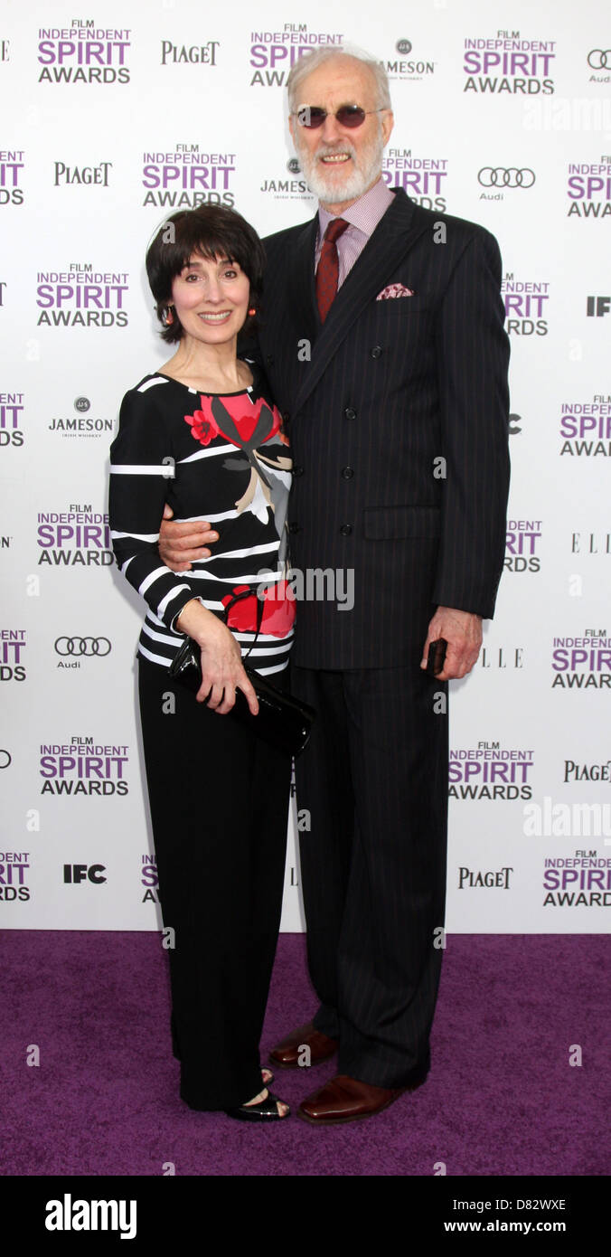 Anna Stuart and James Cromwell 27th Annual Independent Spirit Awards at ...