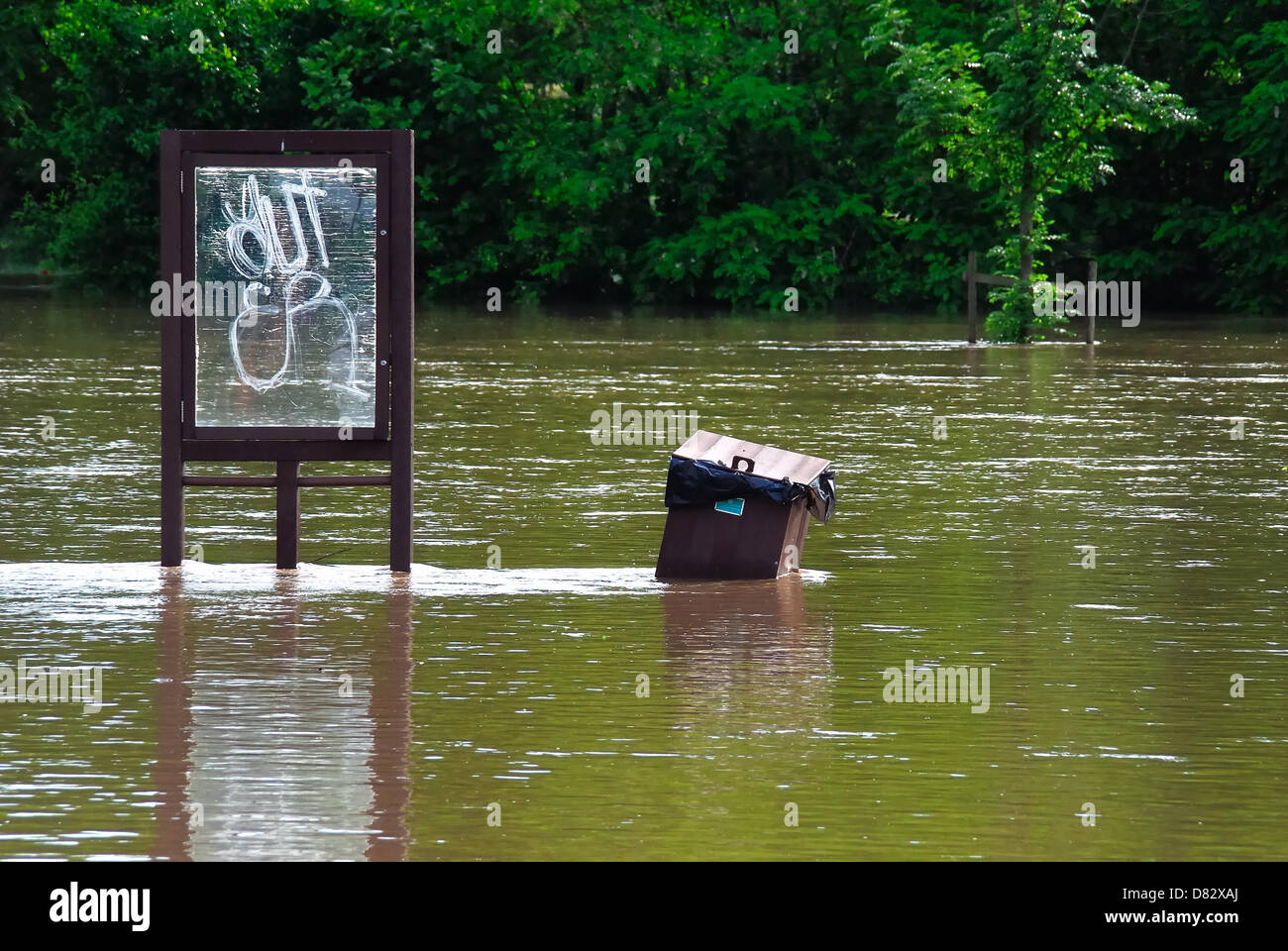 Padua, Italy. 17th May 2013. Heavy rainfalls in North East Italy. River ...