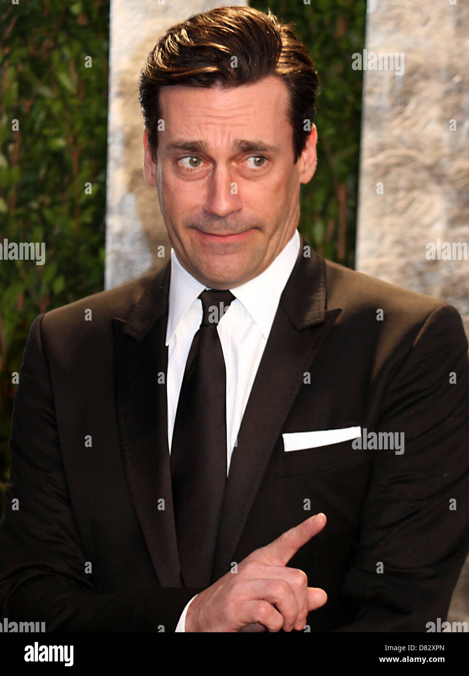 Jon Hamm 2012 Vanity Fair Oscar Party at Sunset Tower Hotel - Arrivals ...
