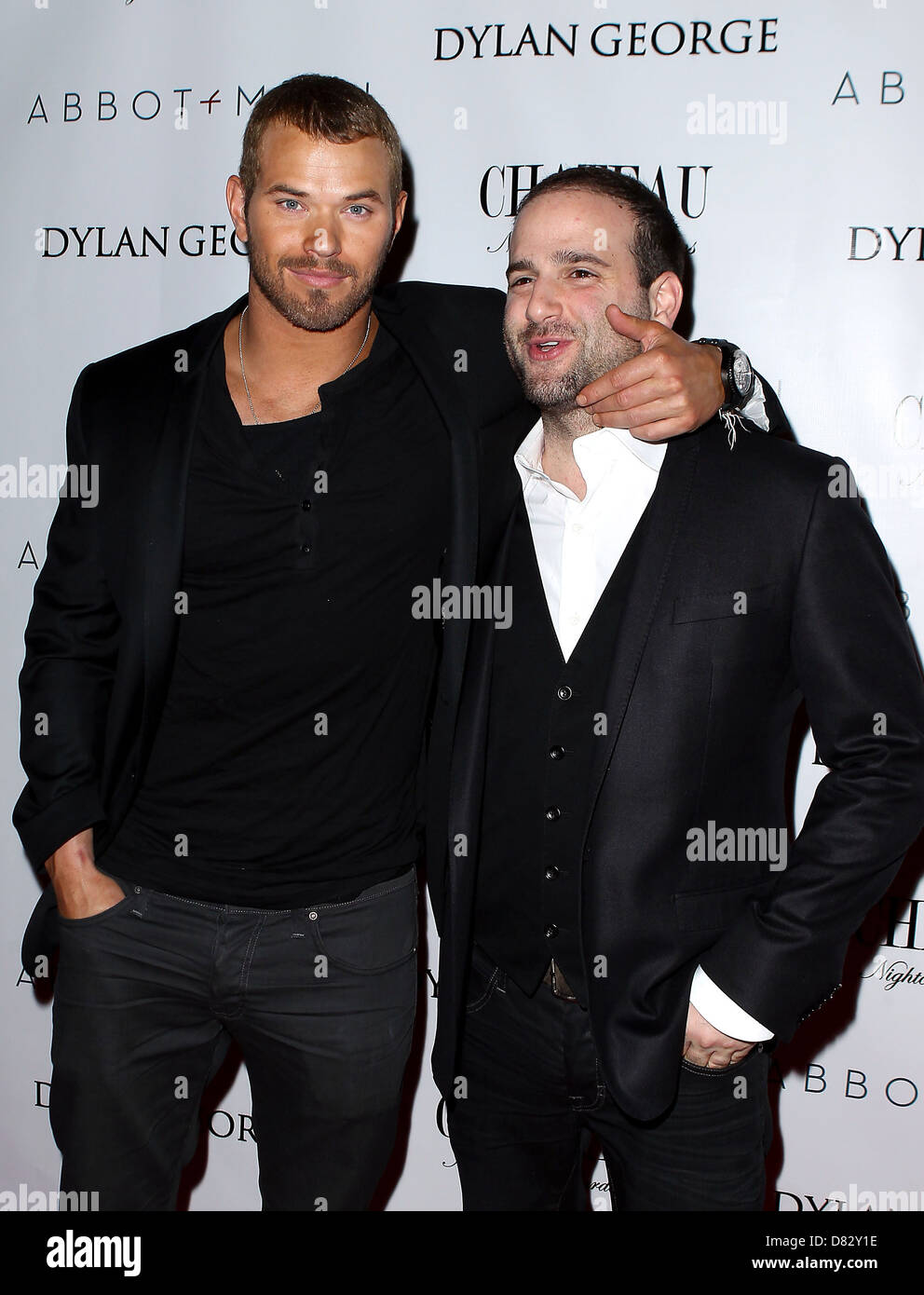 Kellan Lutz and Danny Guez attend the Dylan George & Abbot Main Fall ...