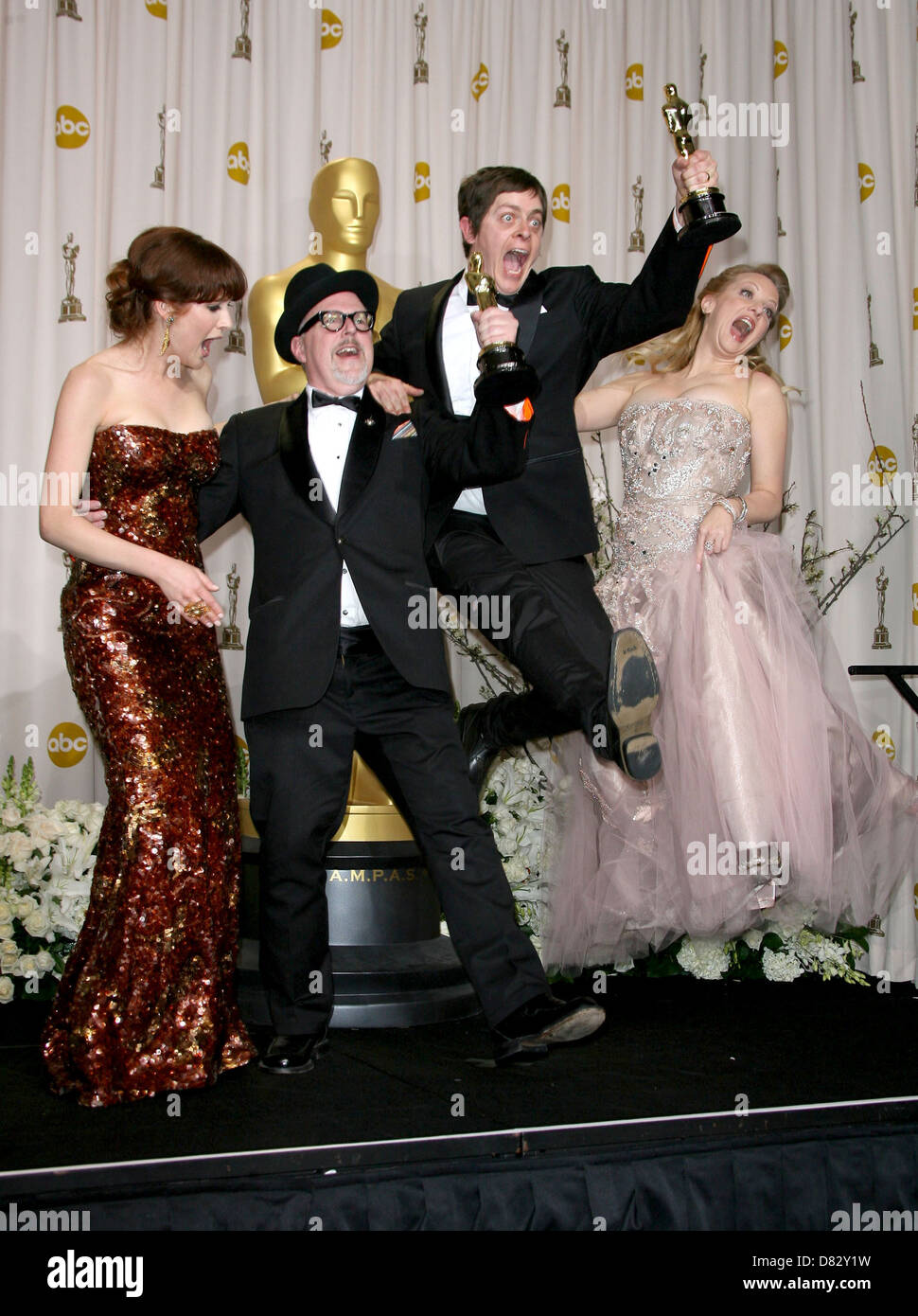 Ellie Kemper, William Joyce, Brandon Oldenburg and Wendi McLendon-Covey ...