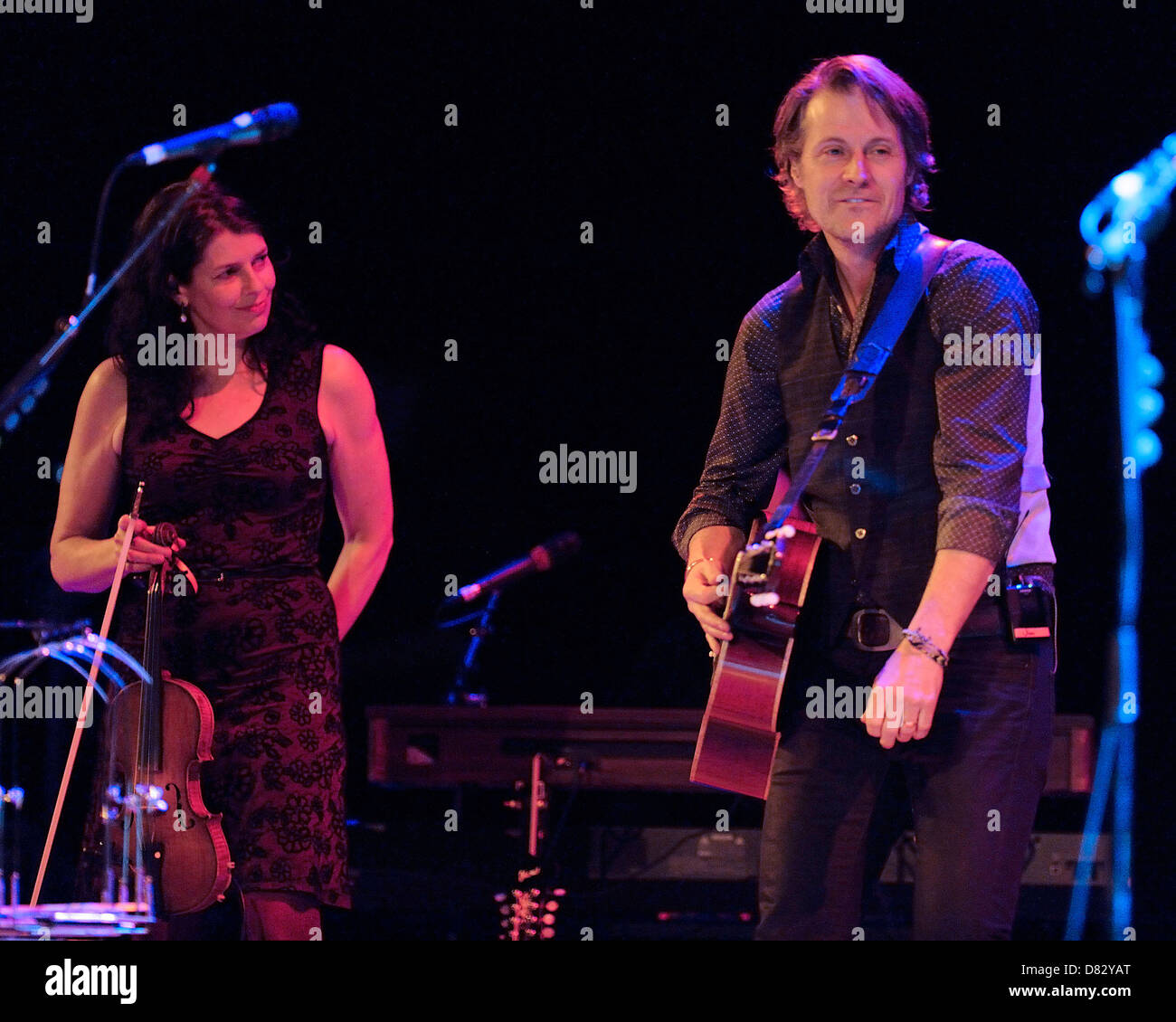 Jim Cuddy performs live on stage with The Jim Cuddy Band at Massey Hall ...