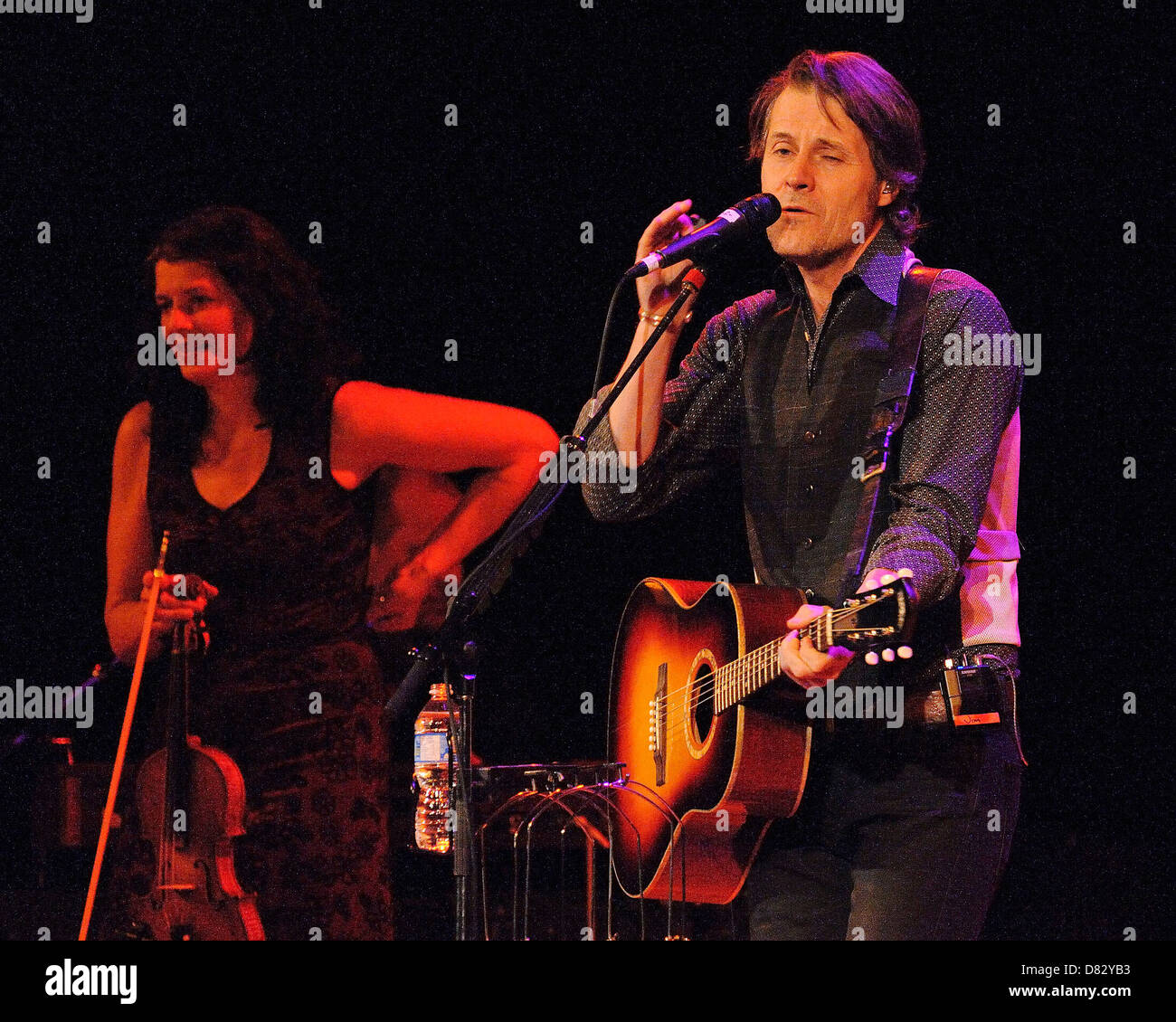 Jim Cuddy performs live on stage with The Jim Cuddy Band at Massey Hall ...