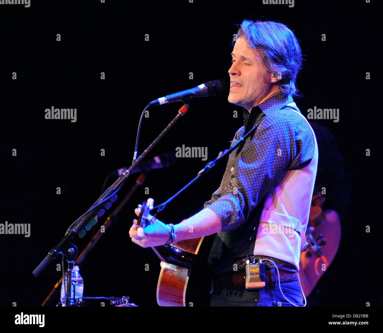 Jim Cuddy performs live on stage with The Jim Cuddy Band at Massey Hall ...