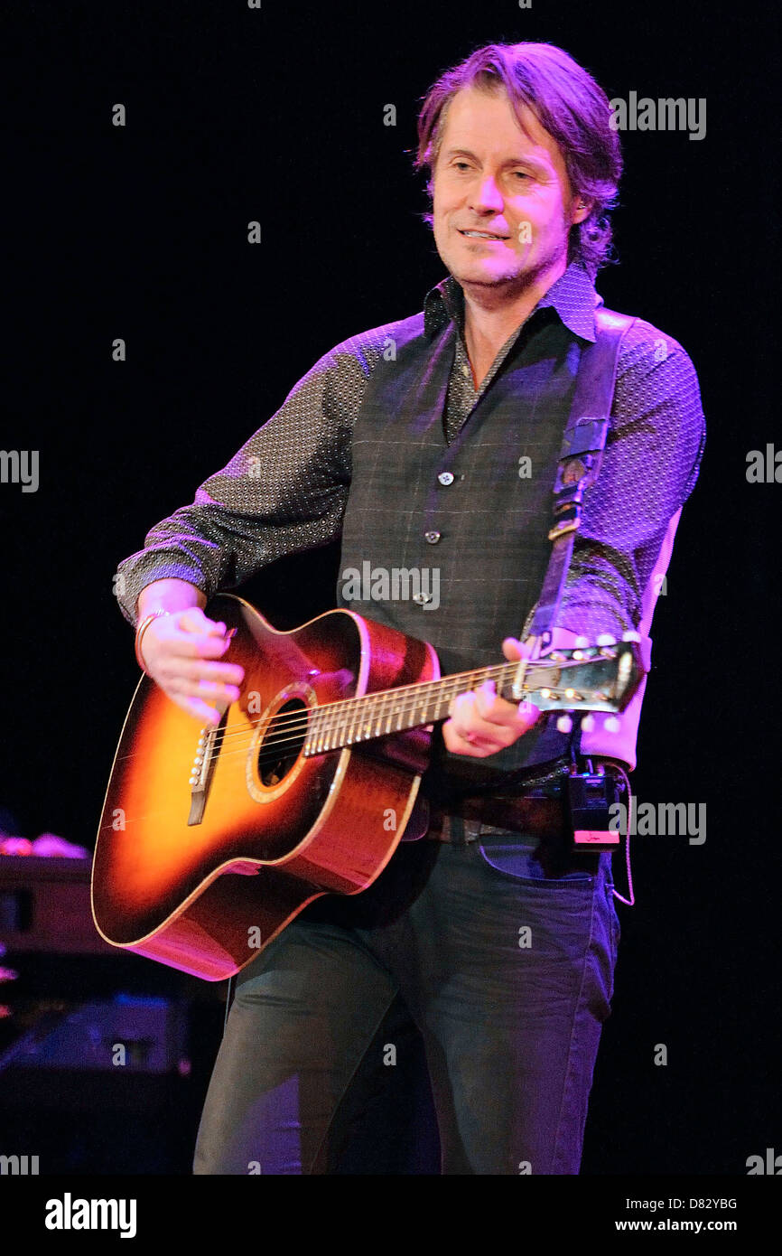 Jim Cuddy performs live on stage with The Jim Cuddy Band at Massey Hall ...