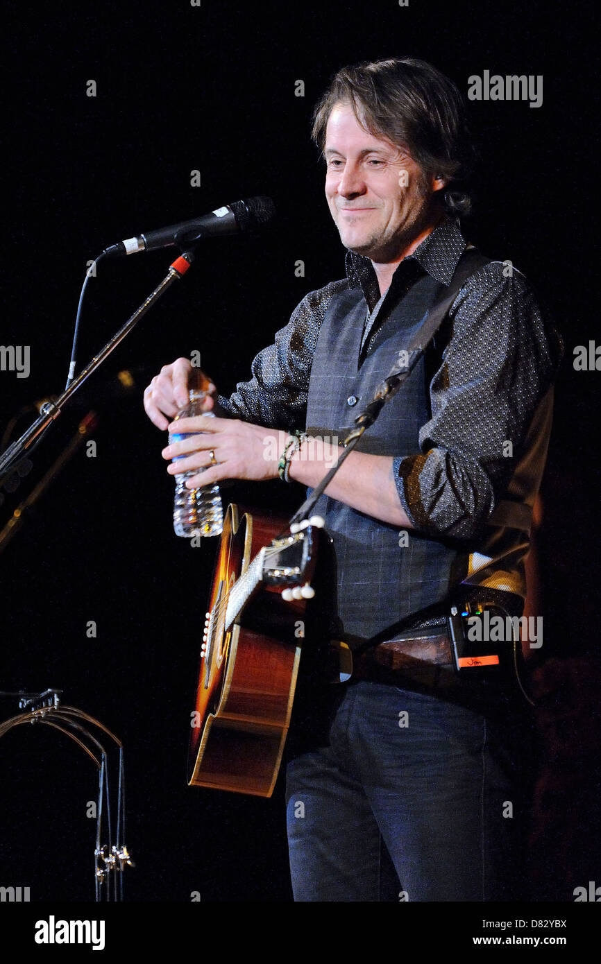 Jim Cuddy performs live on stage with The Jim Cuddy Band at Massey Hall ...