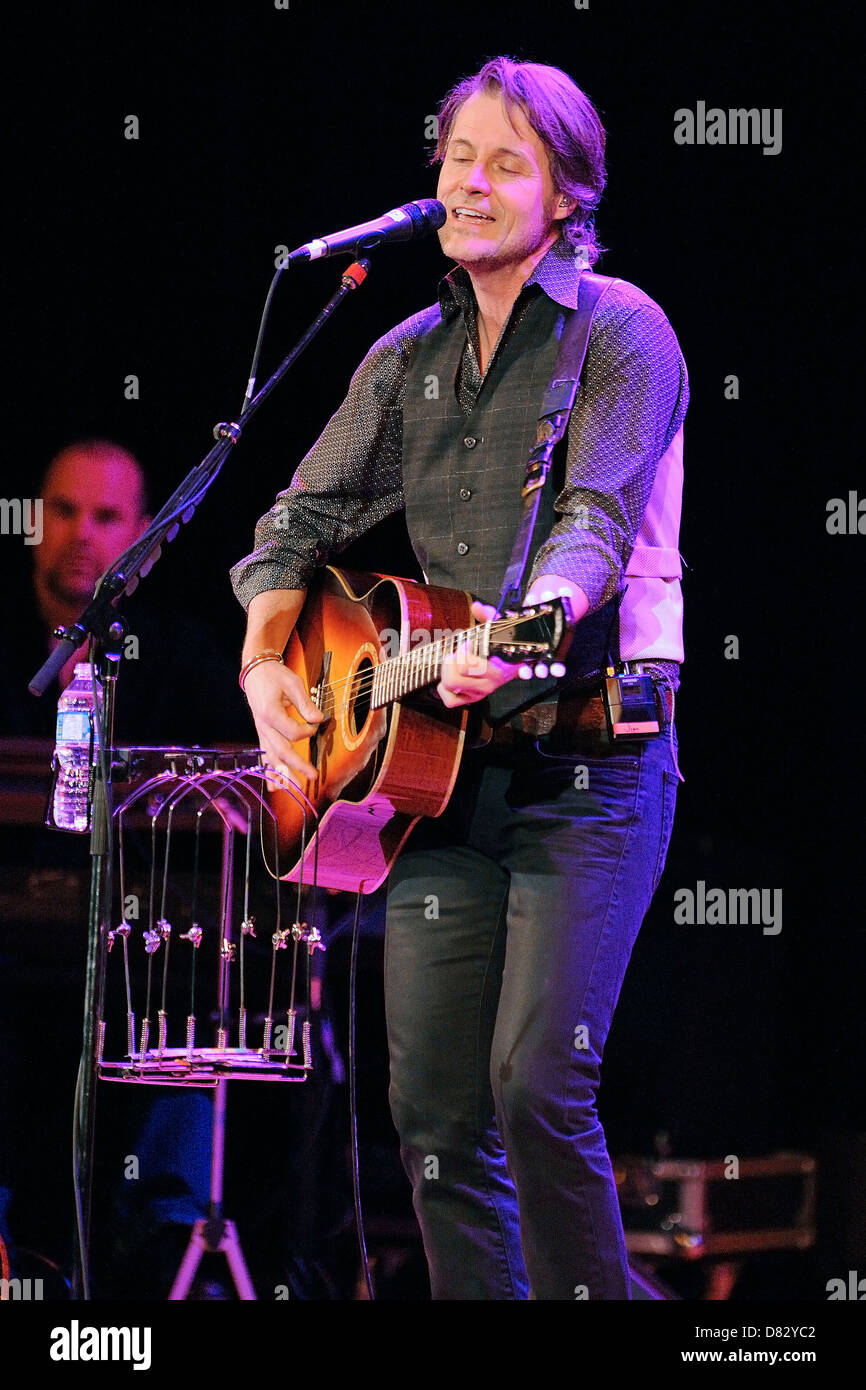 Jim Cuddy performs live on stage with The Jim Cuddy Band at Massey Hall ...