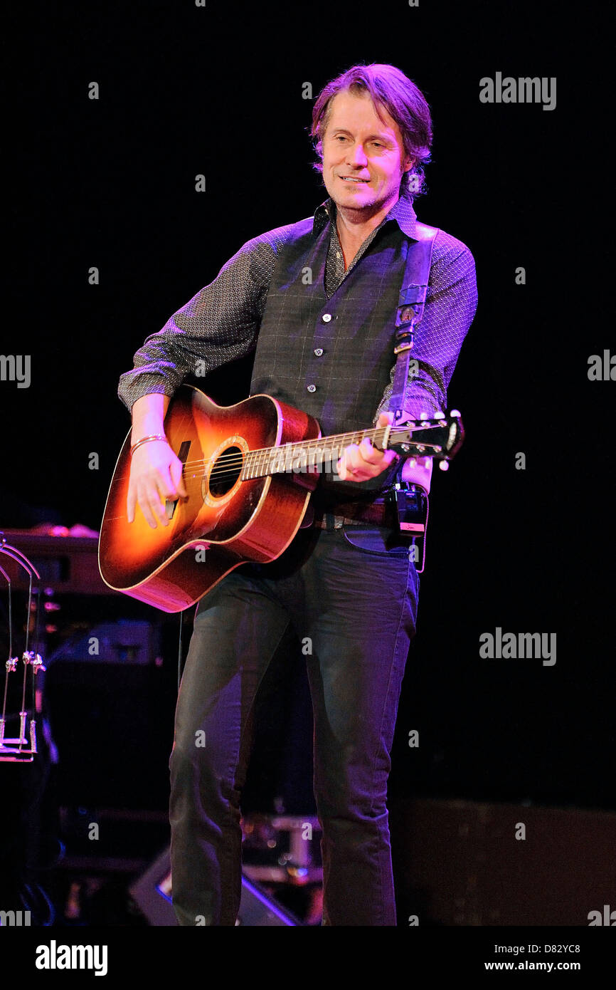 Jim Cuddy performs live on stage with The Jim Cuddy Band at Massey Hall ...