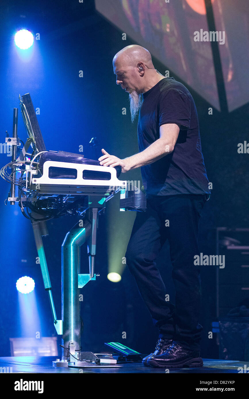 Jordan Rudess of American progressive metal band, Dream Theater ...
