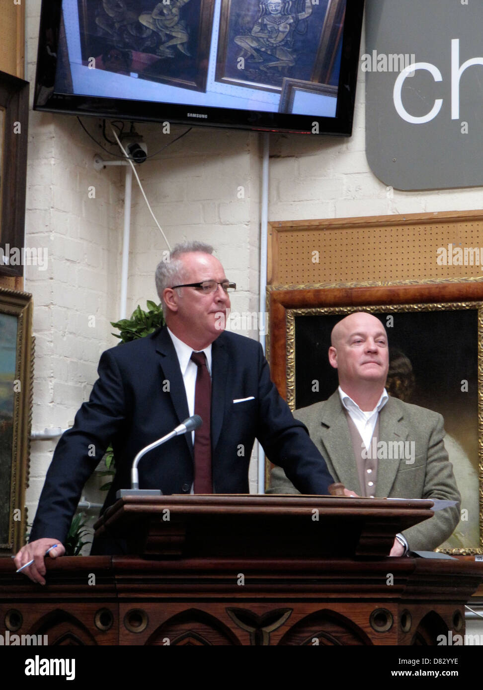 Michael Barrymore, Tom Keane Michael Barrymore at the Chiswick Auction ...