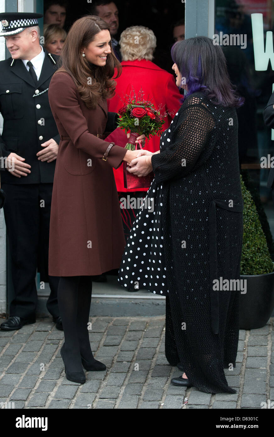 Catherine, Duchess of Cambridge aka Kate Middleton visits The Brink Bar ...