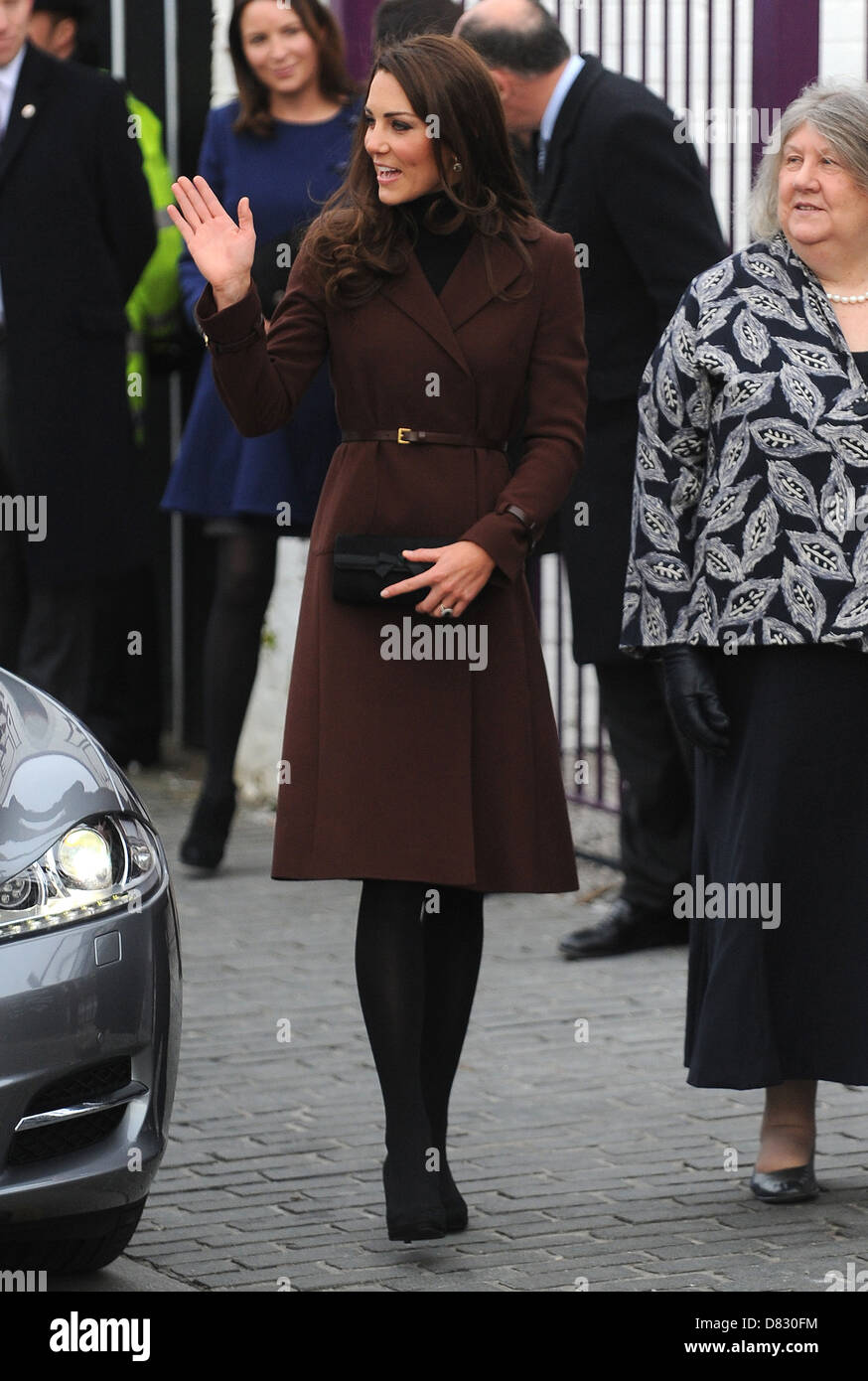 Catherine, Duchess of Cambridge, aka Kate Middleton, arriving at The ...