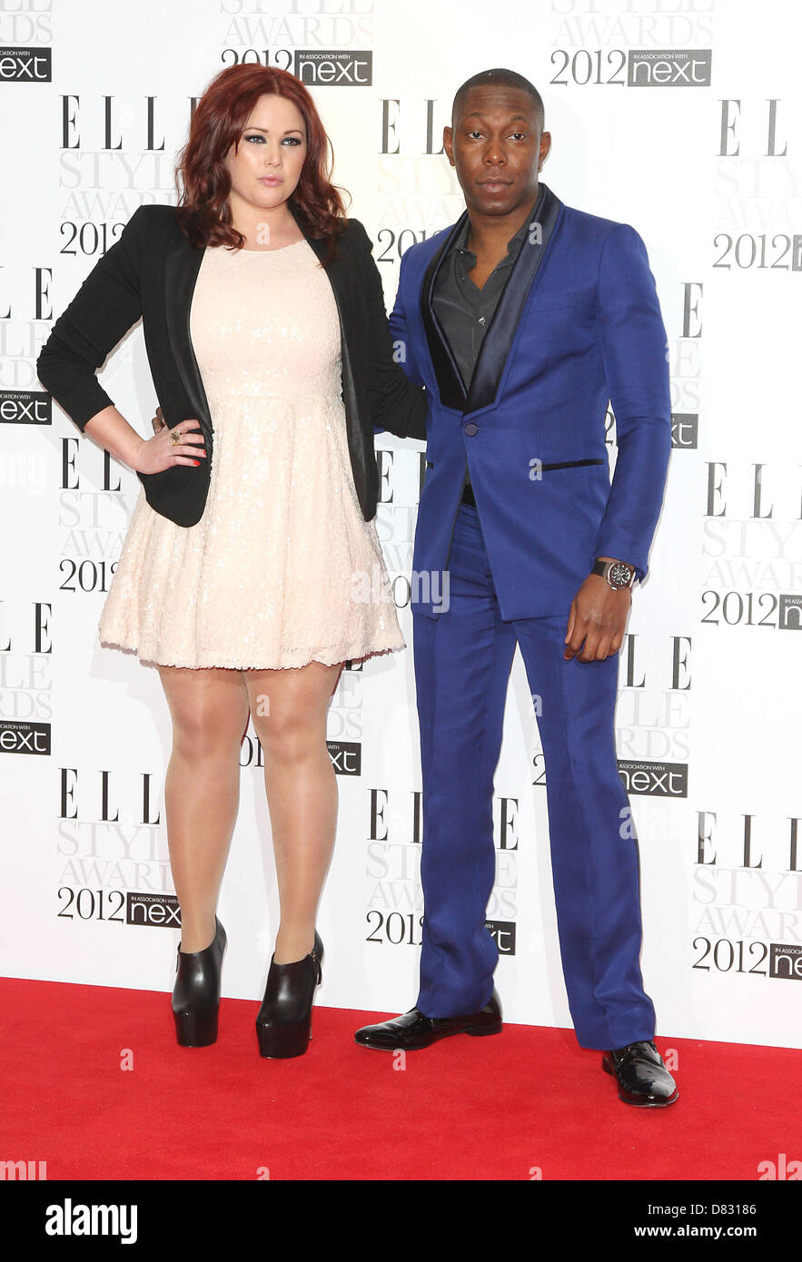 Dizzie Rascal and guest The Elle Style Awards 2012 held at The Savoy ...
