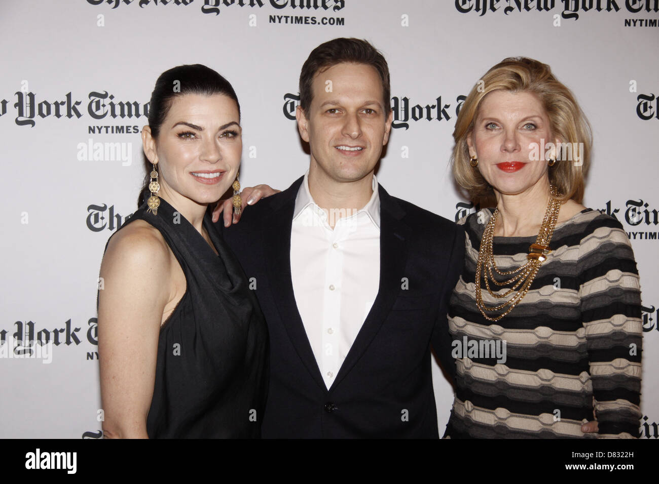 Julianna Margulies, Josh Charles and Christine Baranski 2012 NY Times ...