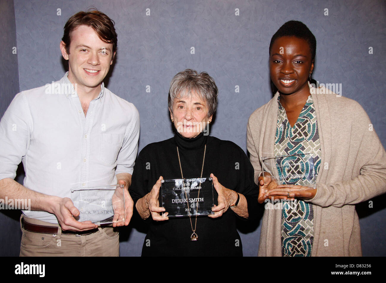 Nick Westrate, Margot Harley and Danai Gurira The 2012 Actors' Equity ...